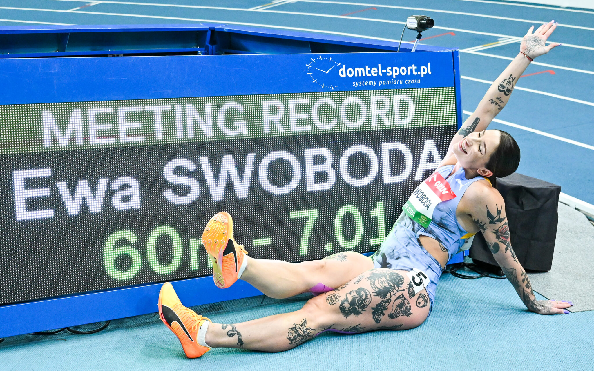 Ewa Swoboda coraz szybsza! - Pasja AZS